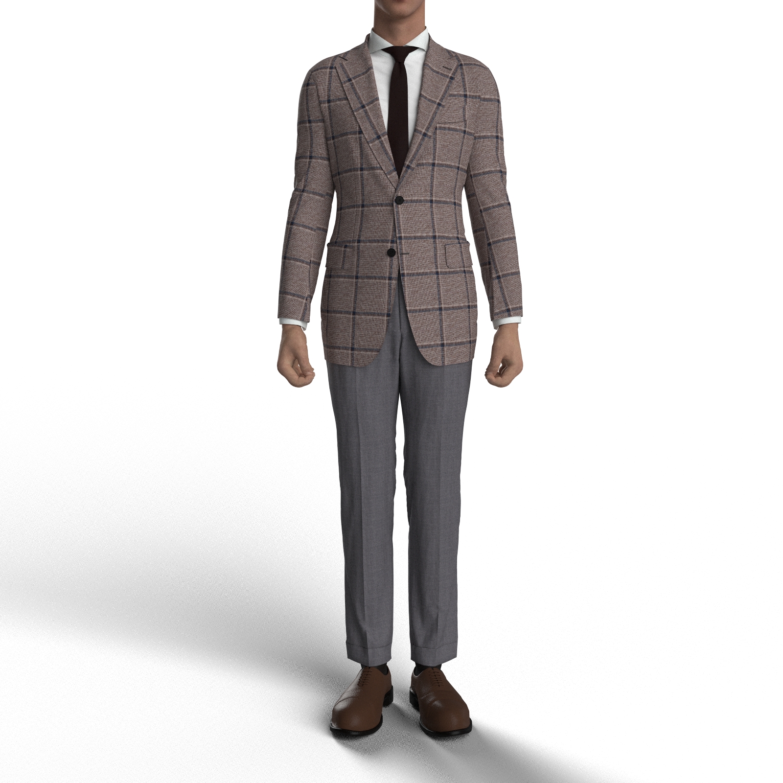 オーダージャケット MARLING&EVANS SHEPLEY BROWN NAVY WINDOW PANE(PN-KG97804 ...