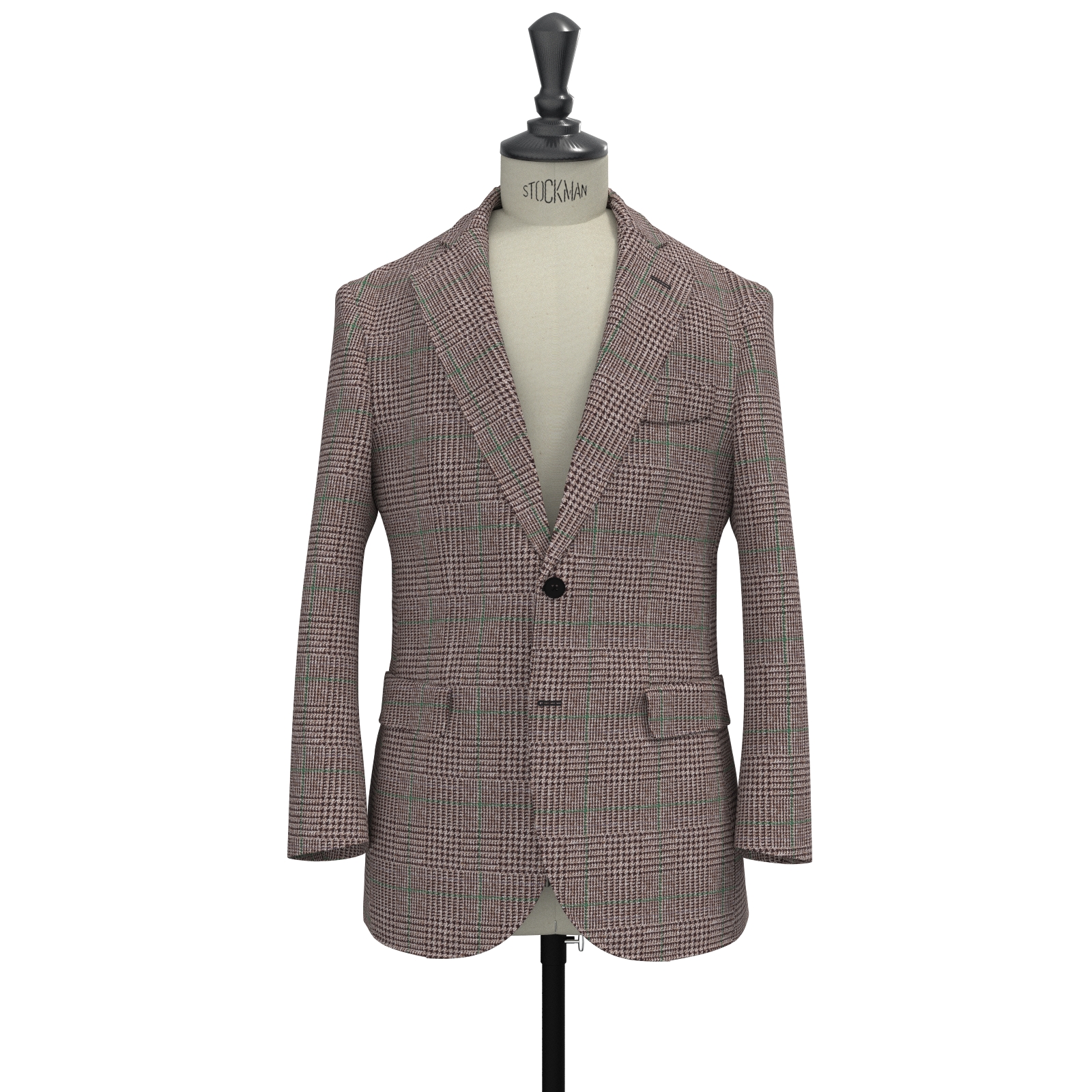 オーダージャケット MARLING&EVANS SHEPLEY BROWN GLENCHECK GREEN WINDOW PANE(PN ...